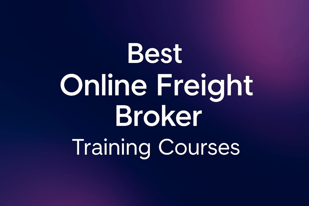 10 Best Freight Broker Training Courses - Learnopoly