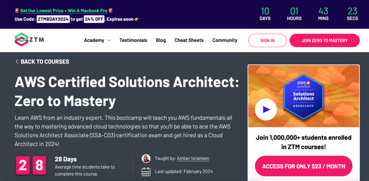 Zero To Mastery Platform Review