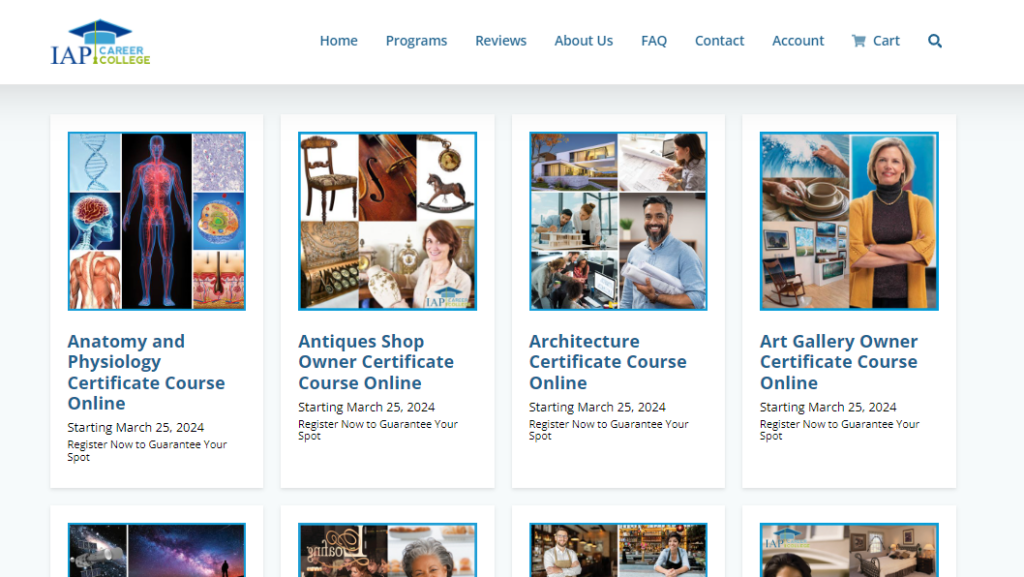 IAP Career College review