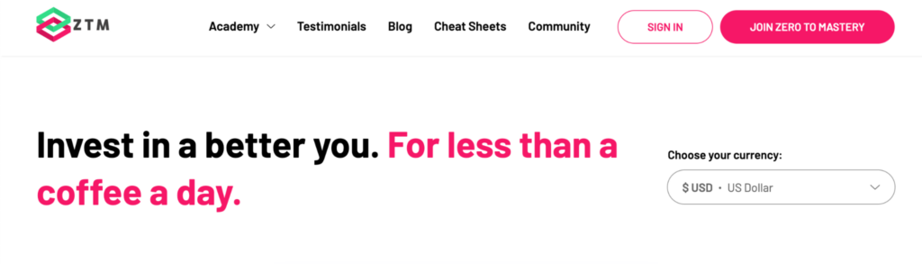 Zero To Mastery Platform Review