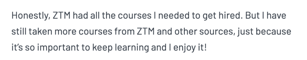 Zero To Mastery Platform Review