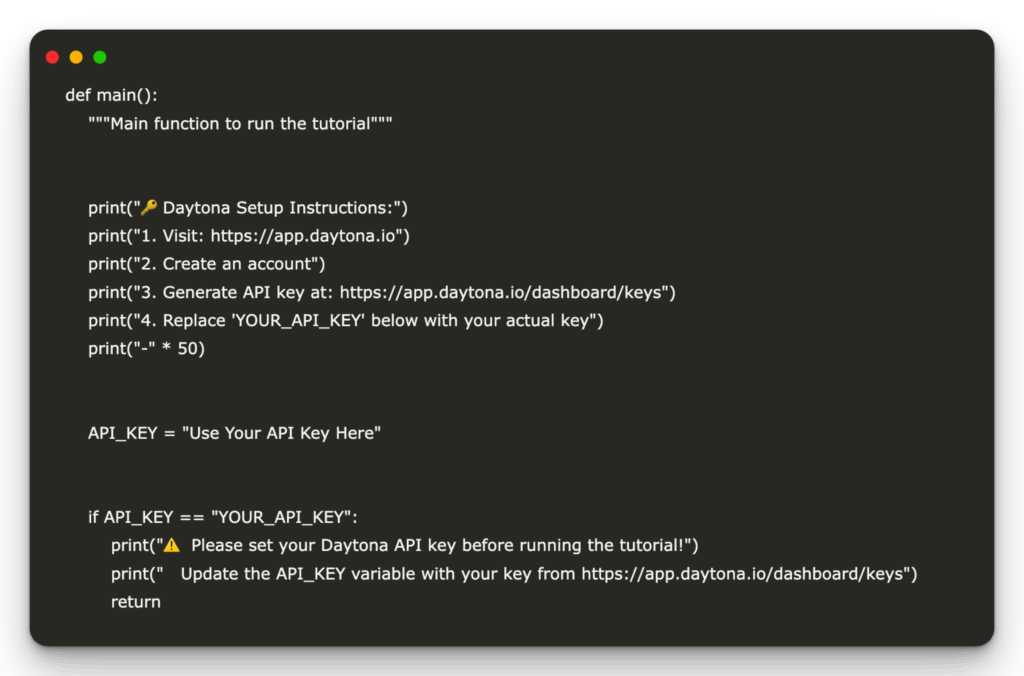 Create A Secure Ai Code Execution Workflow Using The Daytona Sdk