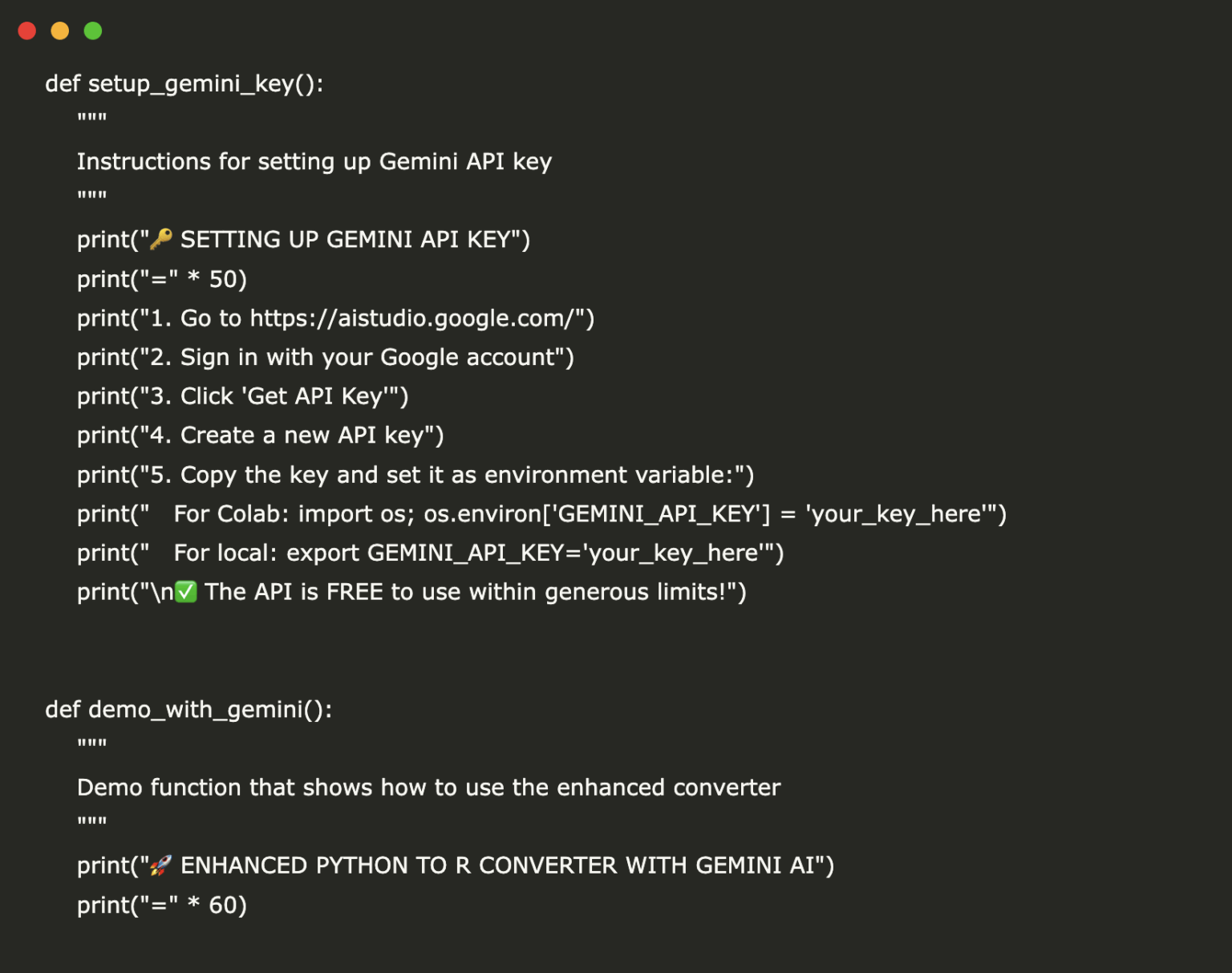 Build A Smart Python-RR Code Converter With Validation And Feedback Powered By Gemini Ai